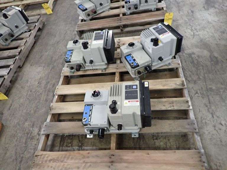 Lot of (3) Allen-Bradley Armorstart Control Modules with Bases - Yellow ...