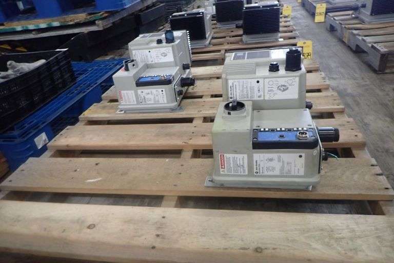 Lot of (2) Allen-Bradley Armorstart Control Modules with Bases - Yellow ...