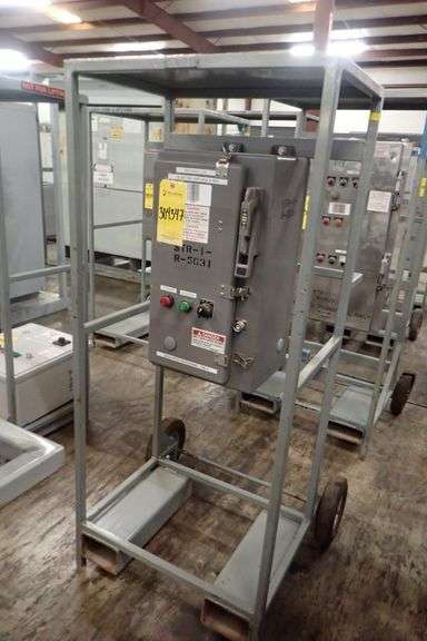 Square D Skid Mounted Motor Starter Panel - Yellow Tag Auctions