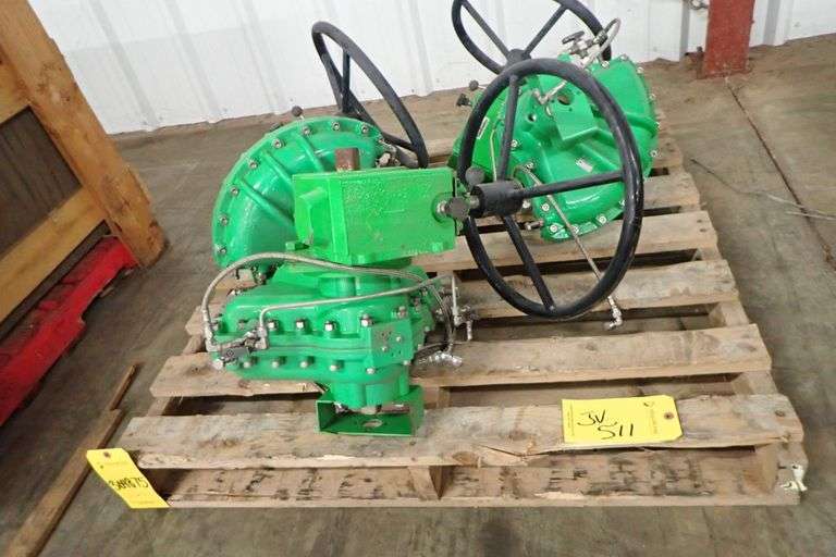 Lot of (3) Rotork Rotary Gearboxes with Rotork Gears - Yellow Tag Auctions