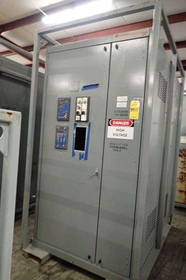 Cutler-Hammer Skid Mounted Automatic Transfer Switch - Yellow Tag Auctions