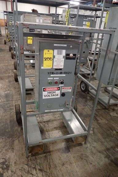 Square D Skid Mounted Motor Starter Panel - Yellow Tag Auctions