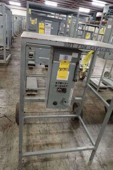 Square D Skid Mounted Motor Starter Panel - Yellow Tag Auctions