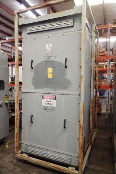 Eaton Cutler-Hammer Skid Mounted Medium Voltage Switchgear - Yellow Tag ...