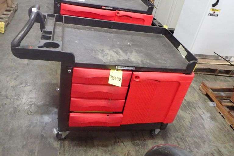 Rubbermaid Trademaster Cart - Yellow Tag Auctions