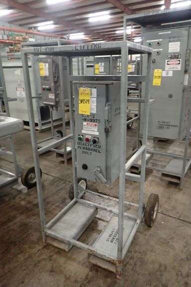 Square D Skid Mounted Motor Starter Panel - Yellow Tag Auctions