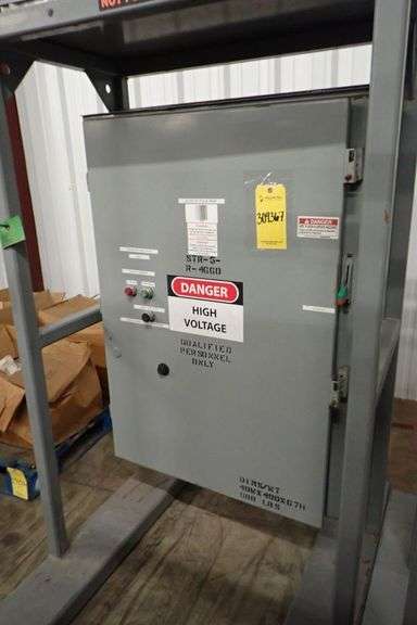 Skid Mounted Motor Starter Panel - Yellow Tag Auctions