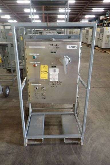 ICI Skid Mounted Motor Starter Panel - Yellow Tag Auctions