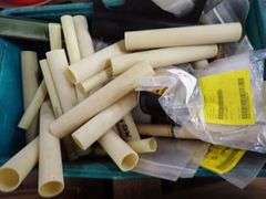 Lot of Plastic Tubes, Hardware and Belts - Yellow Tag Auctions