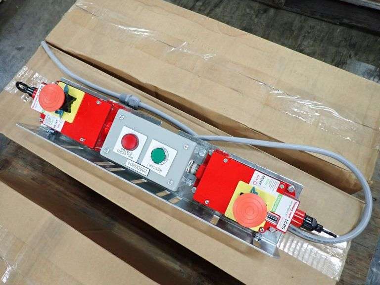 Lot of (5) Honeywell Dual Micro Switch Cable Pull Safety Switches ...