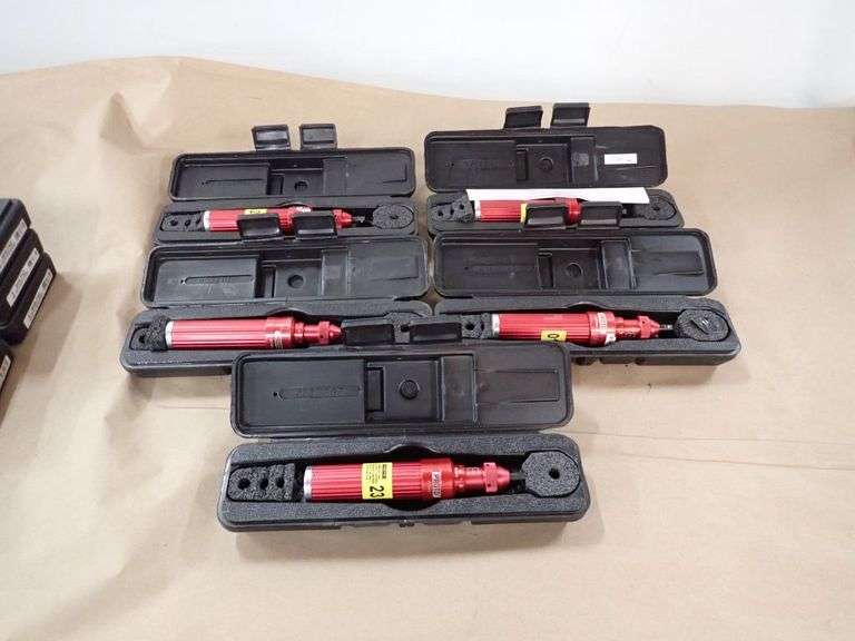 Lot of (5) Proto Torque Screwdrivers - Yellow Tag Auctions