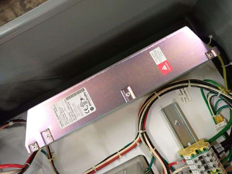 Hoffman/Allen Bradley Industrial Control Panel - Yellow Tag Auctions