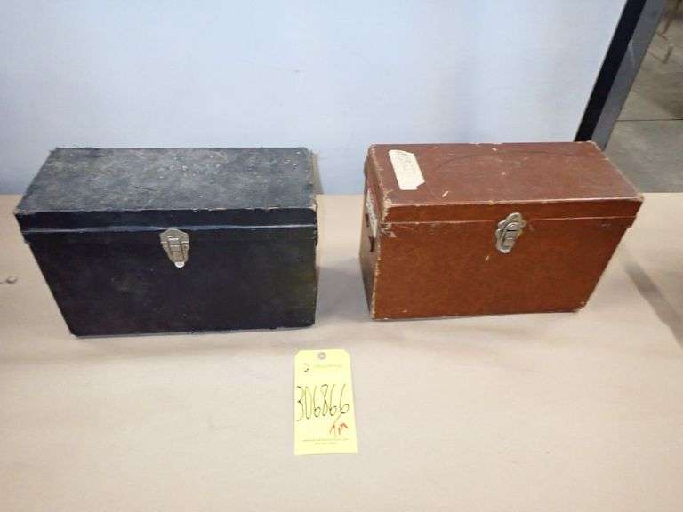 Lot of (2) Megger Insulation Testers with Cables, Lead and Case ...