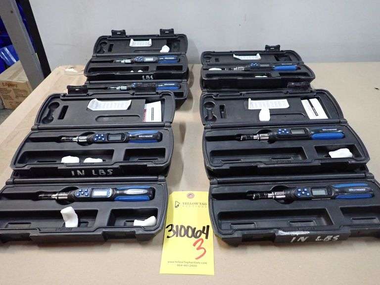 Lot of (8) Westward Digital Screwdrivers - Yellow Tag Auctions