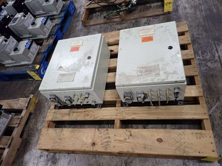 Lot of (2) SCE Industrial Control Panel Enclosures - Yellow Tag Auctions