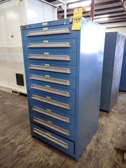 Lyon 10-Drawer Tool Cabinet - Yellow Tag Auctions