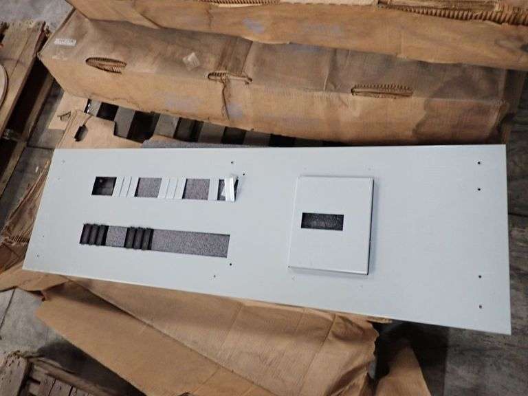 Lot of (2) GE A Series II Panel Boards with Circuit Breakers - Yellow ...