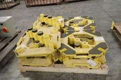 Lot of (10) Garlock Safety Systems Guardrail Bases - Yellow Tag Auctions