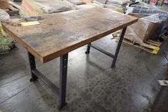 Industrial Workbench - Yellow Tag Auctions