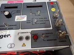 Megger Circuit Breaker and Overload Relay Test Set - Yellow Tag Auctions