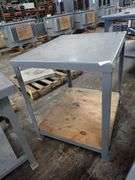 Lot of (1) Little Giant Work Bench and (4) Work Tables - Yellow Tag ...