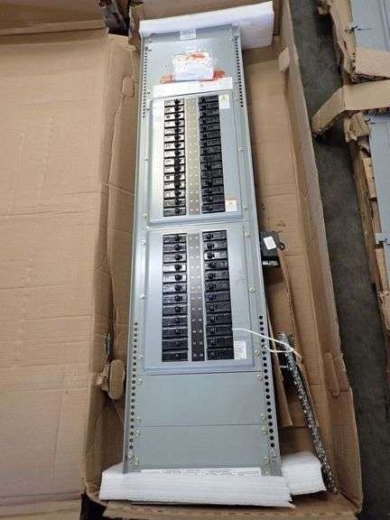 Eaton Panelboard with Circuit Breakers And Front Panel - Yellow Tag ...