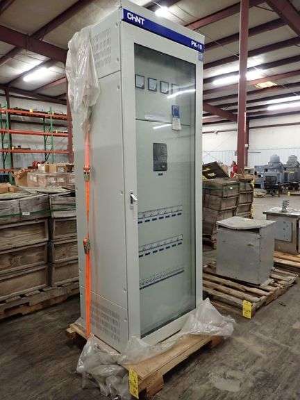 Chint Control Panel with Circuit Breakers - Yellow Tag Auctions