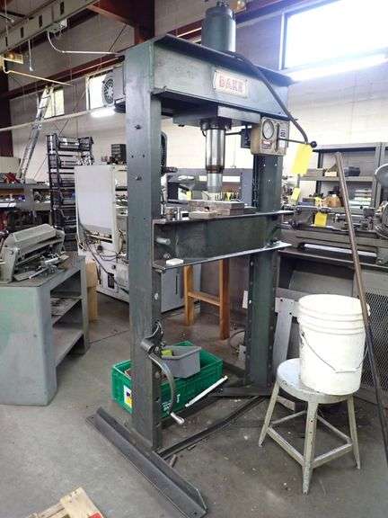 Dake 50 Ton Elec-Draulic II H Frame Press - Yellow Tag Auctions