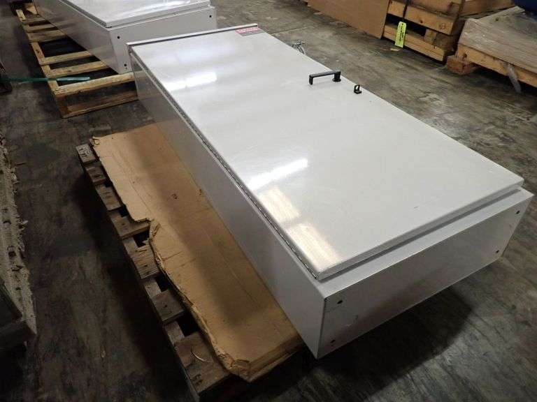 Emerson Deadfront Switchboard Section with Components - Yellow Tag Auctions