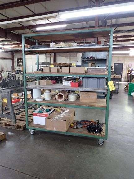 Rolling Shelf - Yellow Tag Auctions