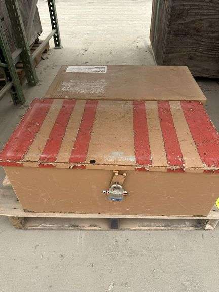 Lot of (2) Assorted Job Boxes with Contents - Yellow Tag Auctions