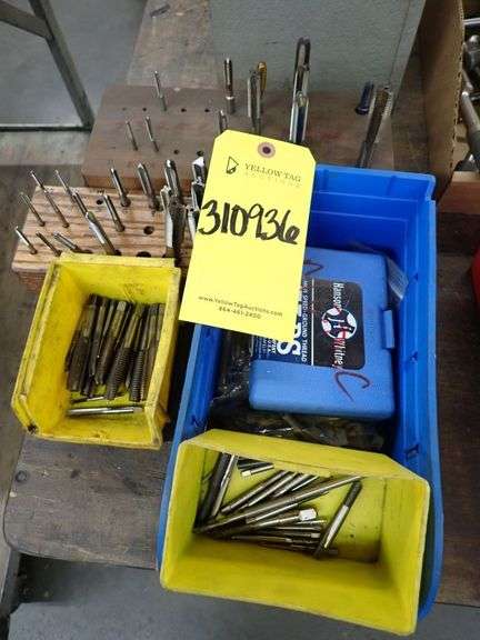 Lot of Assorted Taps - Yellow Tag Auctions