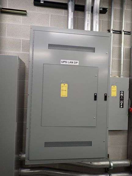 GE Spectra Series Panelboard with Circuit Breakers - Yellow Tag Auctions