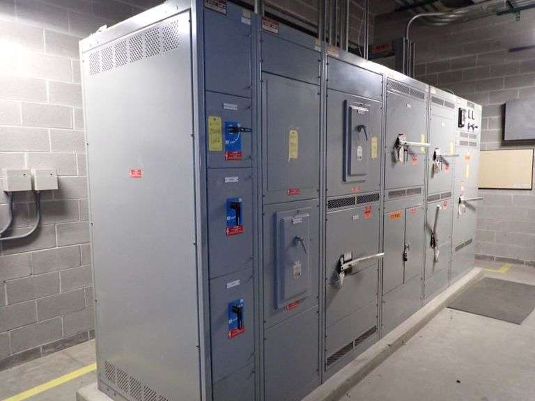 Auction #40731W - Electrical Equipment, MCCs, Transformers, Panelboards, Circuit Breakers and ...