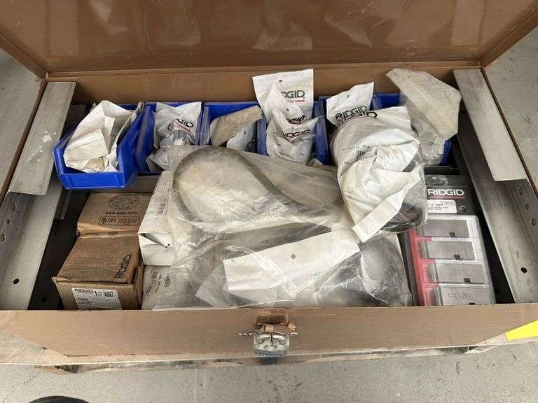 Lot of (2) Assorted Job Boxes with Contents - Yellow Tag Auctions