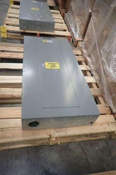 Square D Panelboard with Circuit Breakers - Yellow Tag Auctions