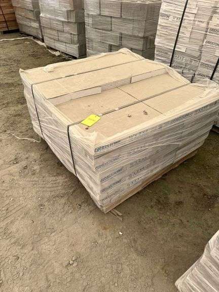 Lot of Gridstone 1/2" X 2' X 4' Fire Shield Ceiling Panels - Yellow Tag ...