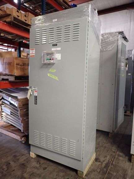 Asco Control Panel Enclosure with Transfer Switch - Yellow Tag Auctions