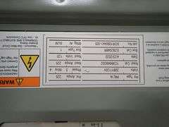 Eaton Panelboard with Circuit Breakers And Front Panel - Yellow Tag ...