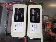 Emerson Deadfront Switchboard Section with Components - Yellow Tag Auctions