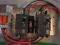 Emerson Deadfront Switchboard Section with Components - Yellow Tag Auctions