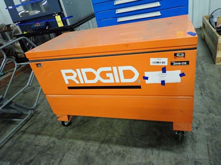 Ridgid Universal Storage Chest - Yellow Tag Auctions