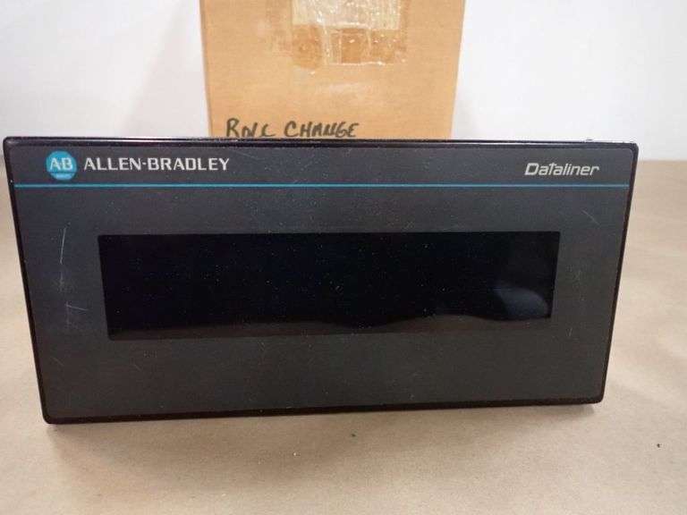 Allen Bradley Message Display - Yellow Tag Auctions