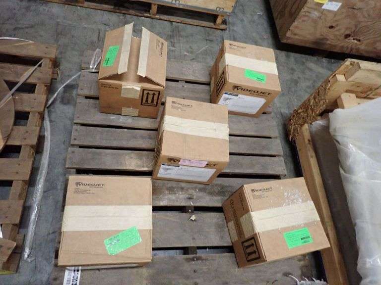 Lot of (5) Boxes of Video Jet Ink - Yellow Tag Auctions