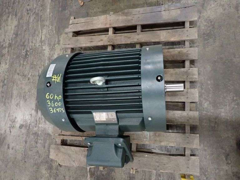 Toshiba EQP Global 840 Marnie Duty 60HP Motor - Yellow Tag Auctions