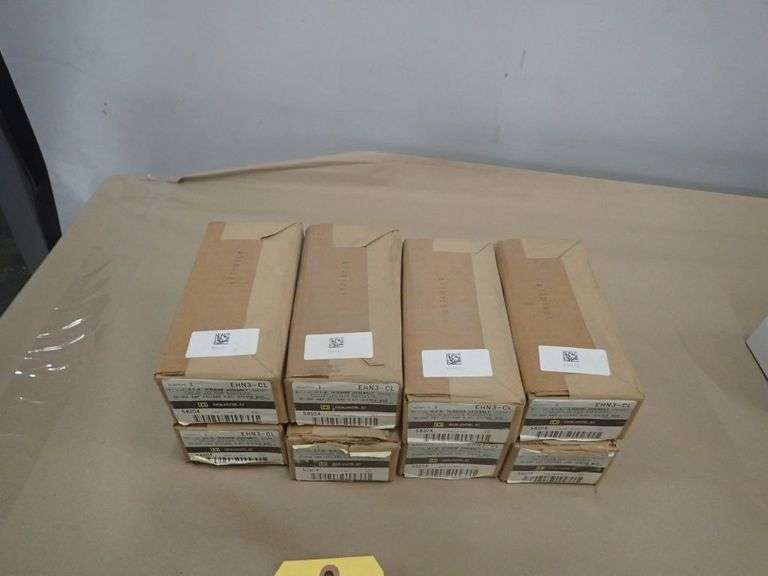 Lot of (8) Square D OEM Interior Assemblies - Yellow Tag Auctions