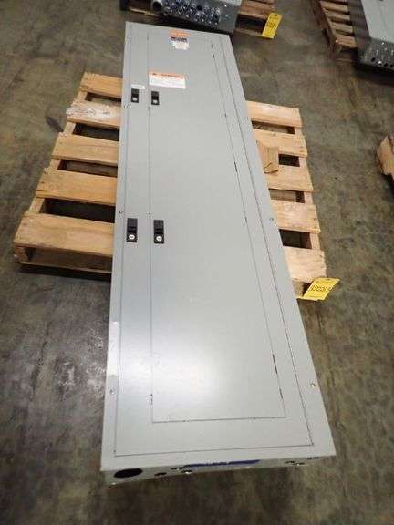 General Electric 225A Panelboard with Circuit Breakers - Yellow Tag ...