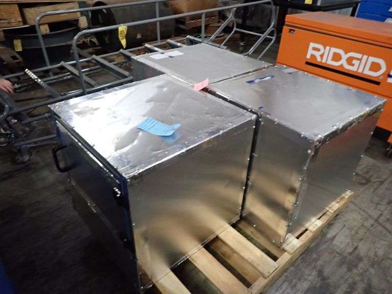 Lot of (3) RFID Boxes - Yellow Tag Auctions