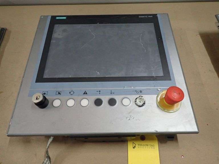 Siemens Simatic HMI Touch Screen - Yellow Tag Auctions