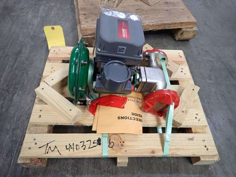 Baumann 1" Control Valve with Actuator and Positioner - Yellow Tag Auctions
